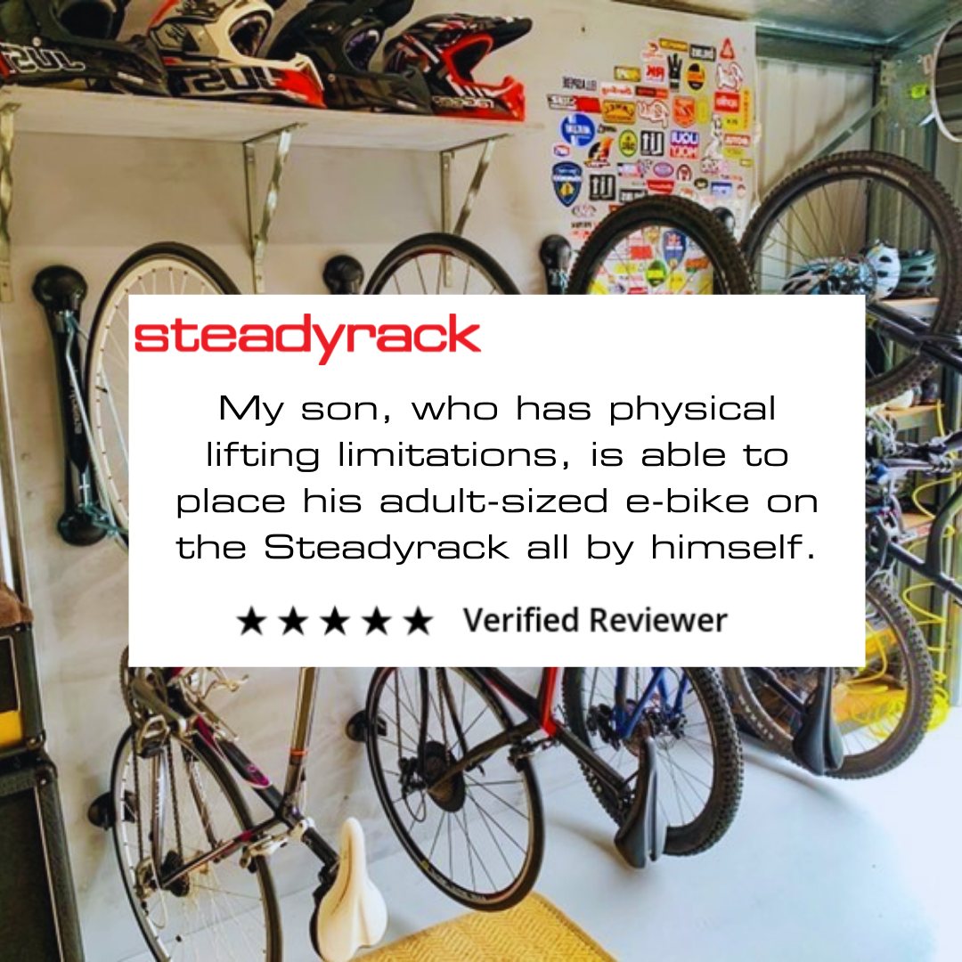 The Most Accessible Bike Storage Solution on the Market – Steadyrack
